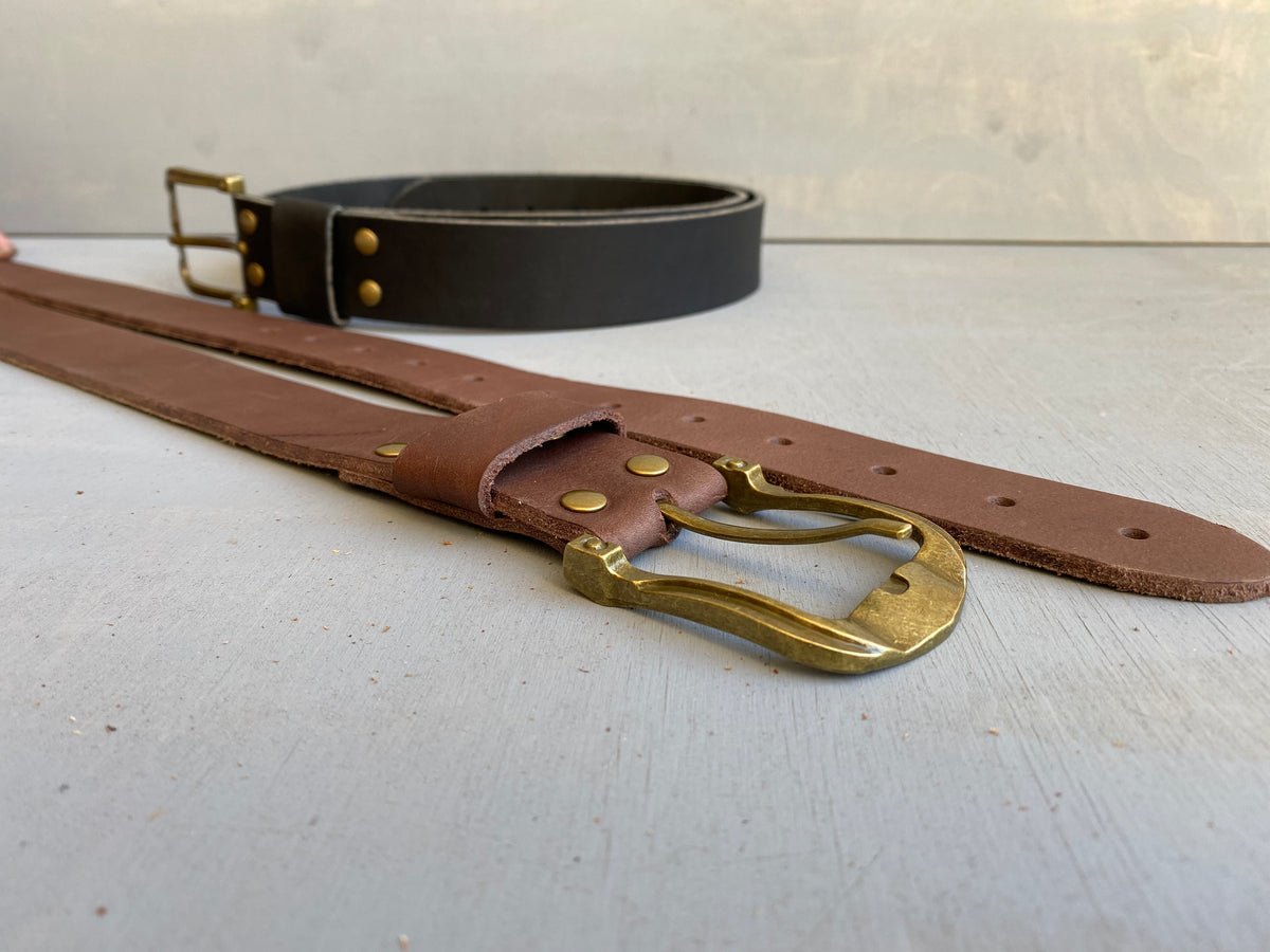 Mens leather belts – Boot and Rally