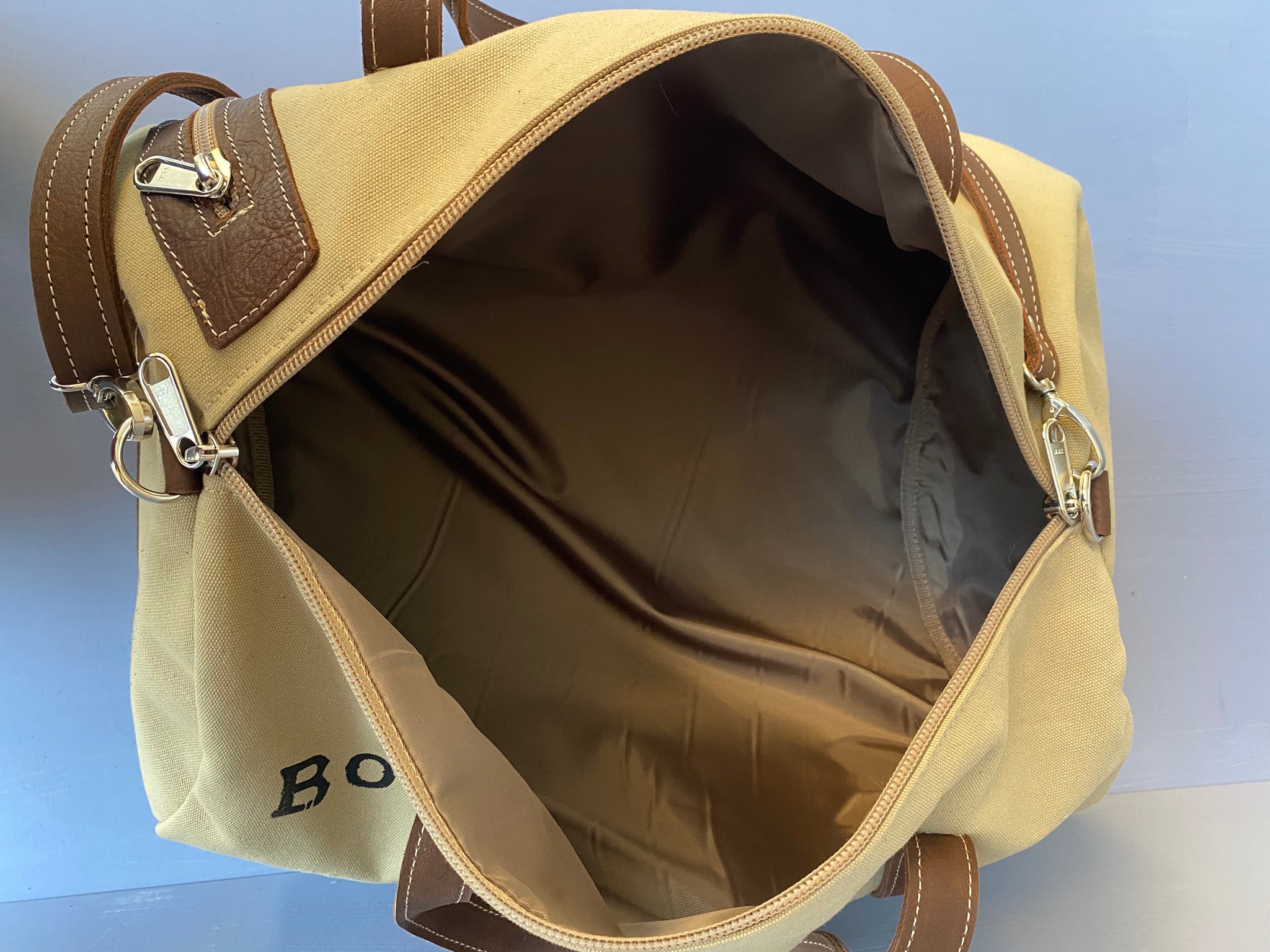 Safari Duffle ( Beige ) – Boot and Rally